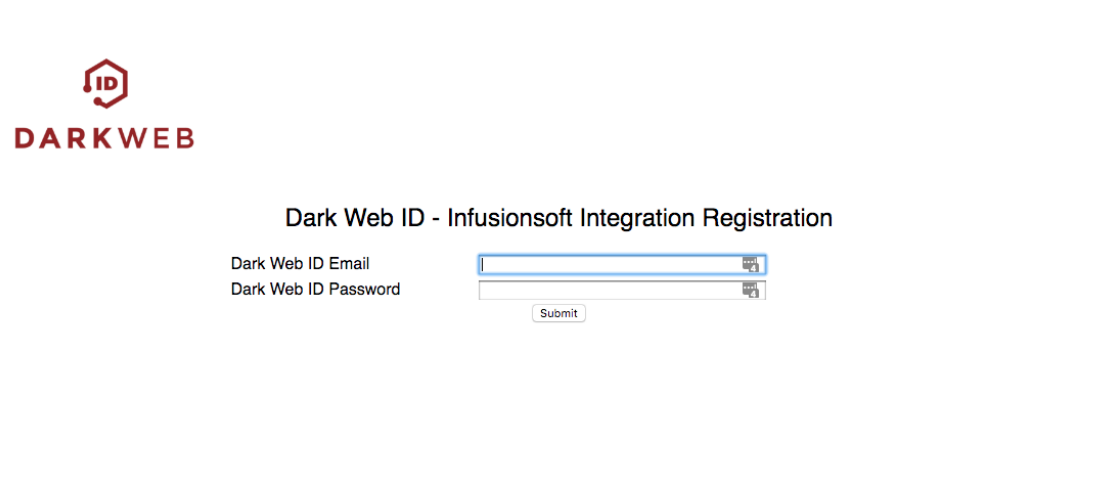 Dark Web ID- Infusionsoft API Setup Instructions guide – Kaseya