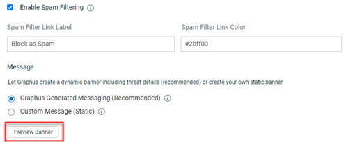 Enabling the Personal Spam Filter – Kaseya