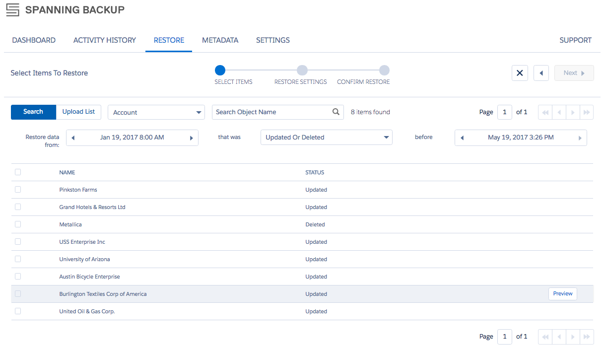 What is Spanning Backup for Salesforce Bulk Restore? – Kaseya