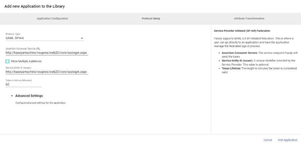 Setting Up SSO Applications – Kaseya
