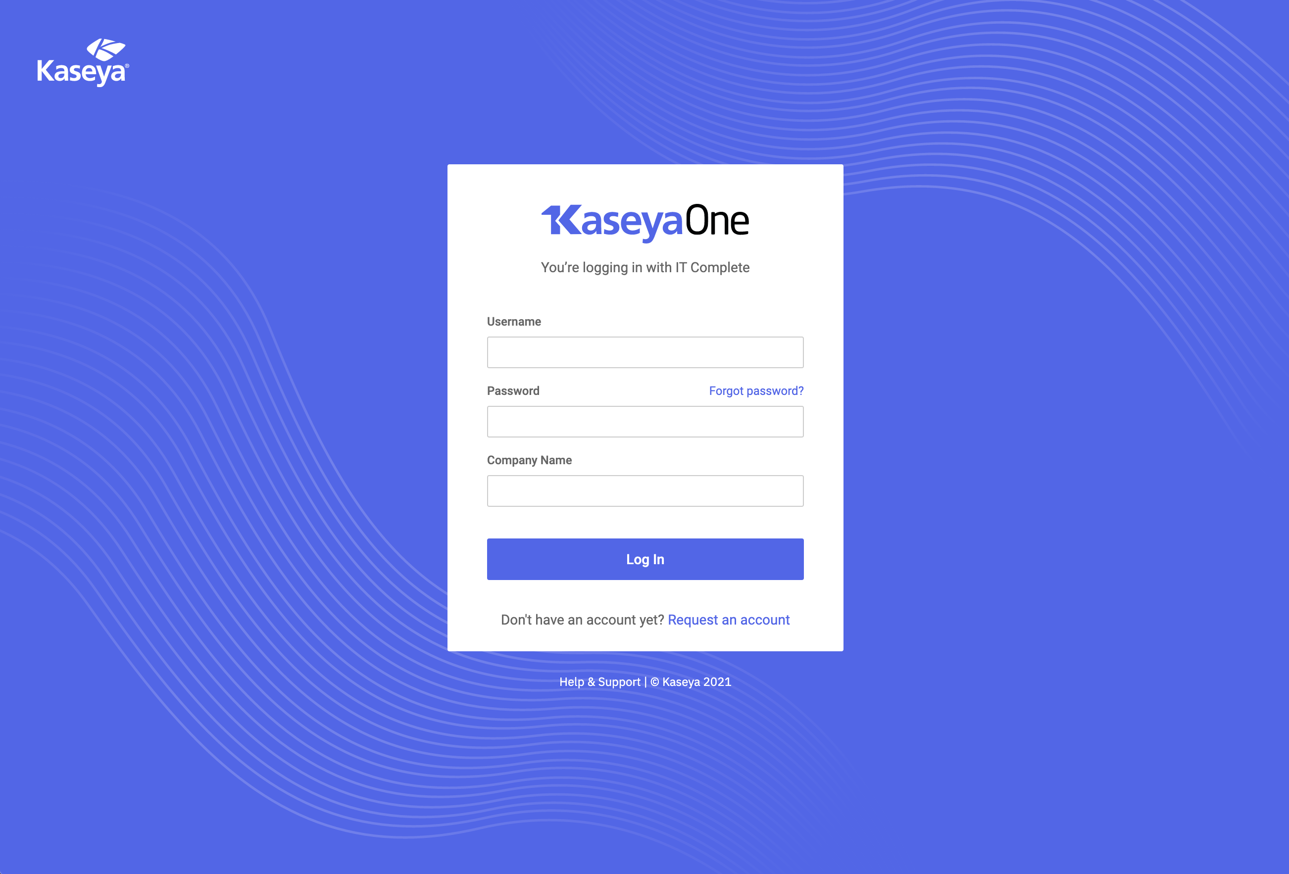 KaseyaOne IT Complete Single Sign-On for Spanning Microsoft 365 Backup ...